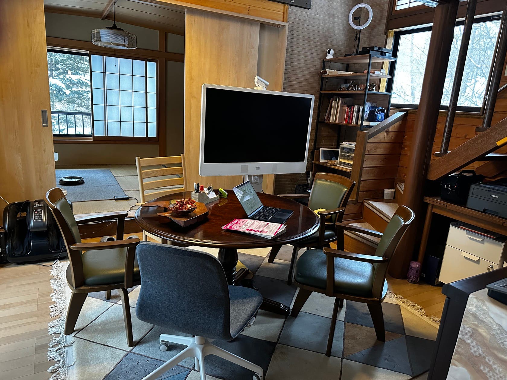 嬬恋村の和室・木の空間｜日中利用の写真1