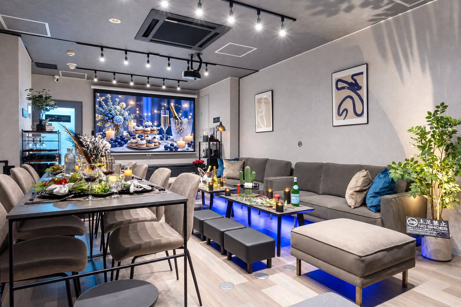 🍷 26年9月OPEN！｜開業記念✦特別価格実施中！｜新大阪駅3分｜最大24名｜地下隠れ家｜外階段直結｜屋外喫煙 🍷の写真1