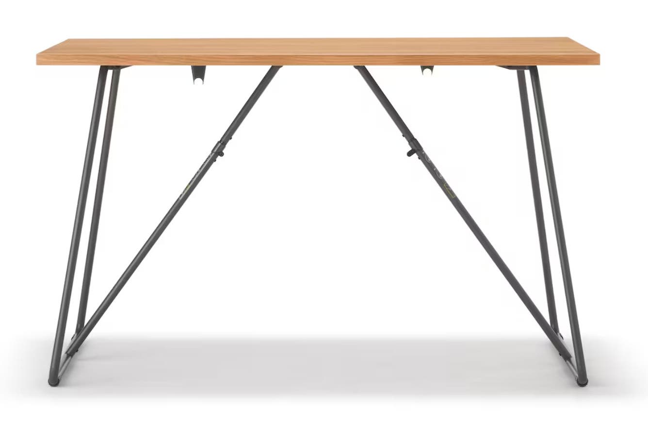 木製 折りたたみ机 小（幅120ｘ奥行70ｘ高さ72ｃｍ）の画像1