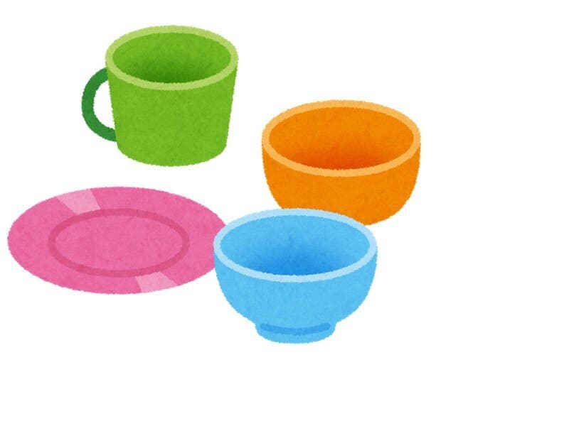 お皿・お箸🥢・ボウル🥣の画像1