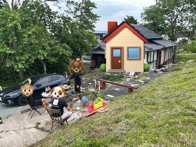 川沿いBBQ可能な八女市古民家スペースの写真1