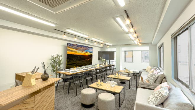 神田大手町✨会議・忘年会🌸見学可🌟女性に嬉しい土足OK🌟40名🌟100㌅スクリーン🌟ボードゲーム|ライブ鑑賞の写真1