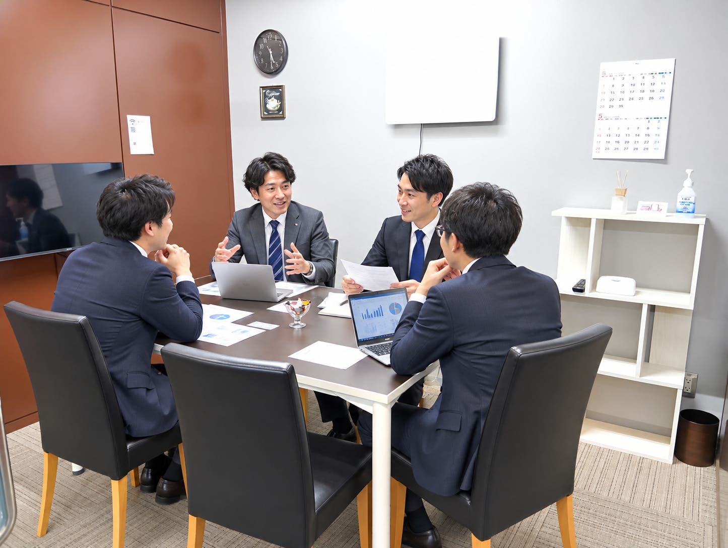 【仙台駅西口徒歩2分】高速Wi-Fi・フリードリンク完備！スタッフ常駐で安心！ステージライン_会議室3の写真1