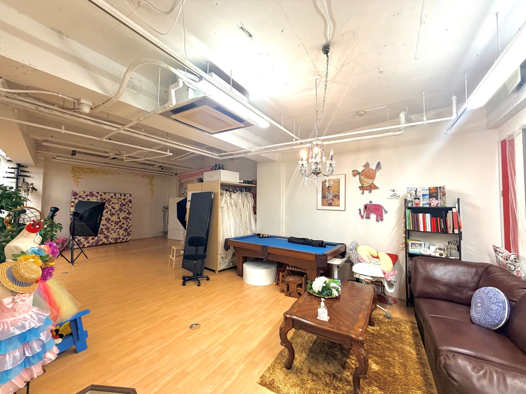 西立川駅、昭和記念公園から徒歩2分　多目的レンタルスペース　立川エリアヘアメイク着替え着付の写真1