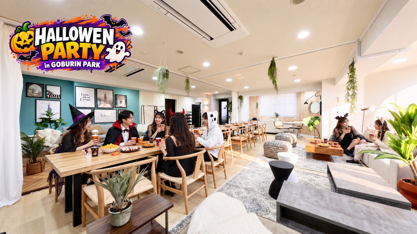 #ギョGoburin【新宿御苑/新宿区】駅3分🥳ケータリング🎵忘年会・ハロウィン🎃学割🌸誕生日🎂推し活💓格安💰の写真1