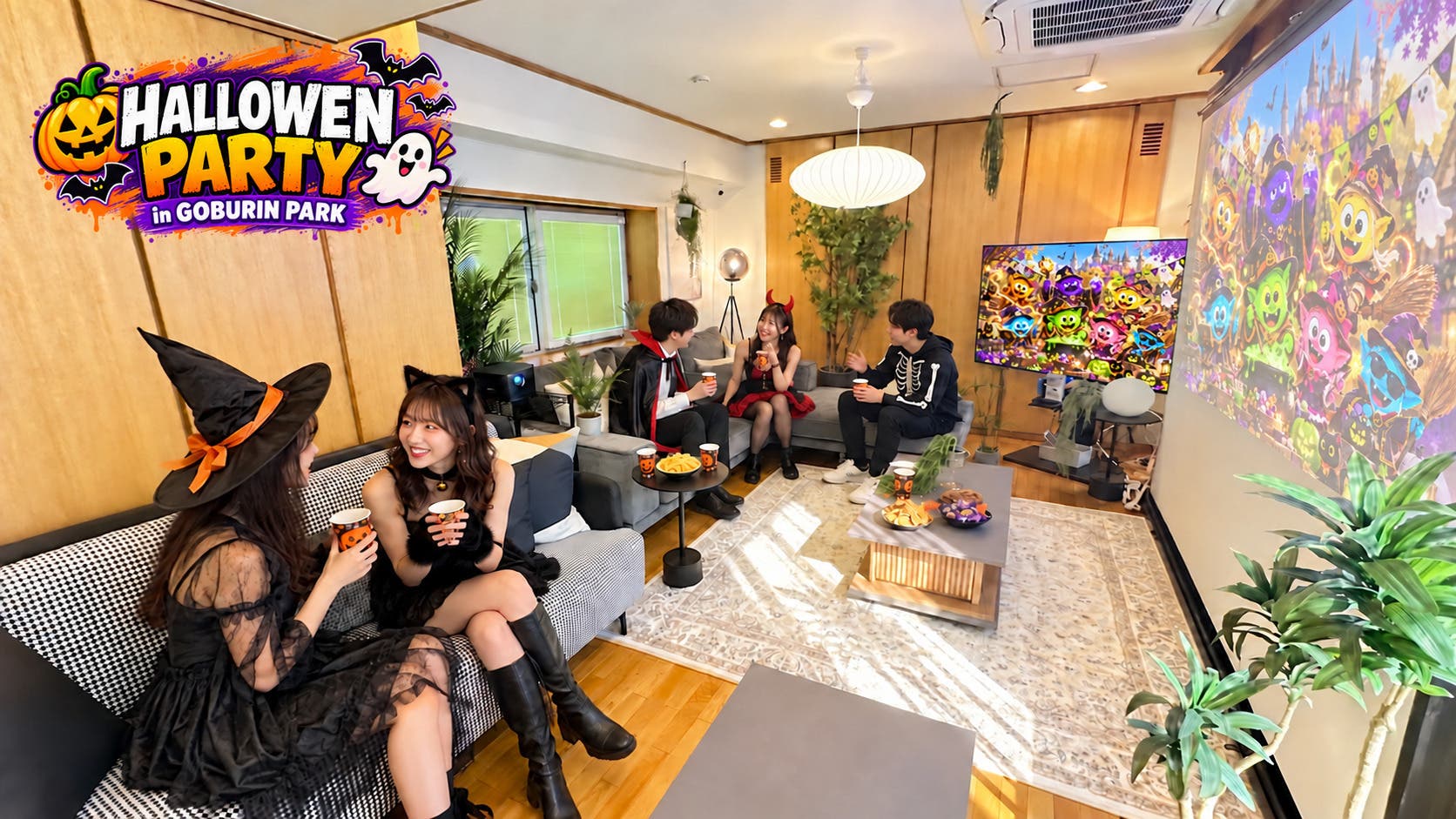 #ザギンGoburin【銀座駅/中央区】駅4分🥳忘年会・ハロウィン🎃学割🌸誕生日🎂推し活💓格安💰ケータリング🌸の写真1