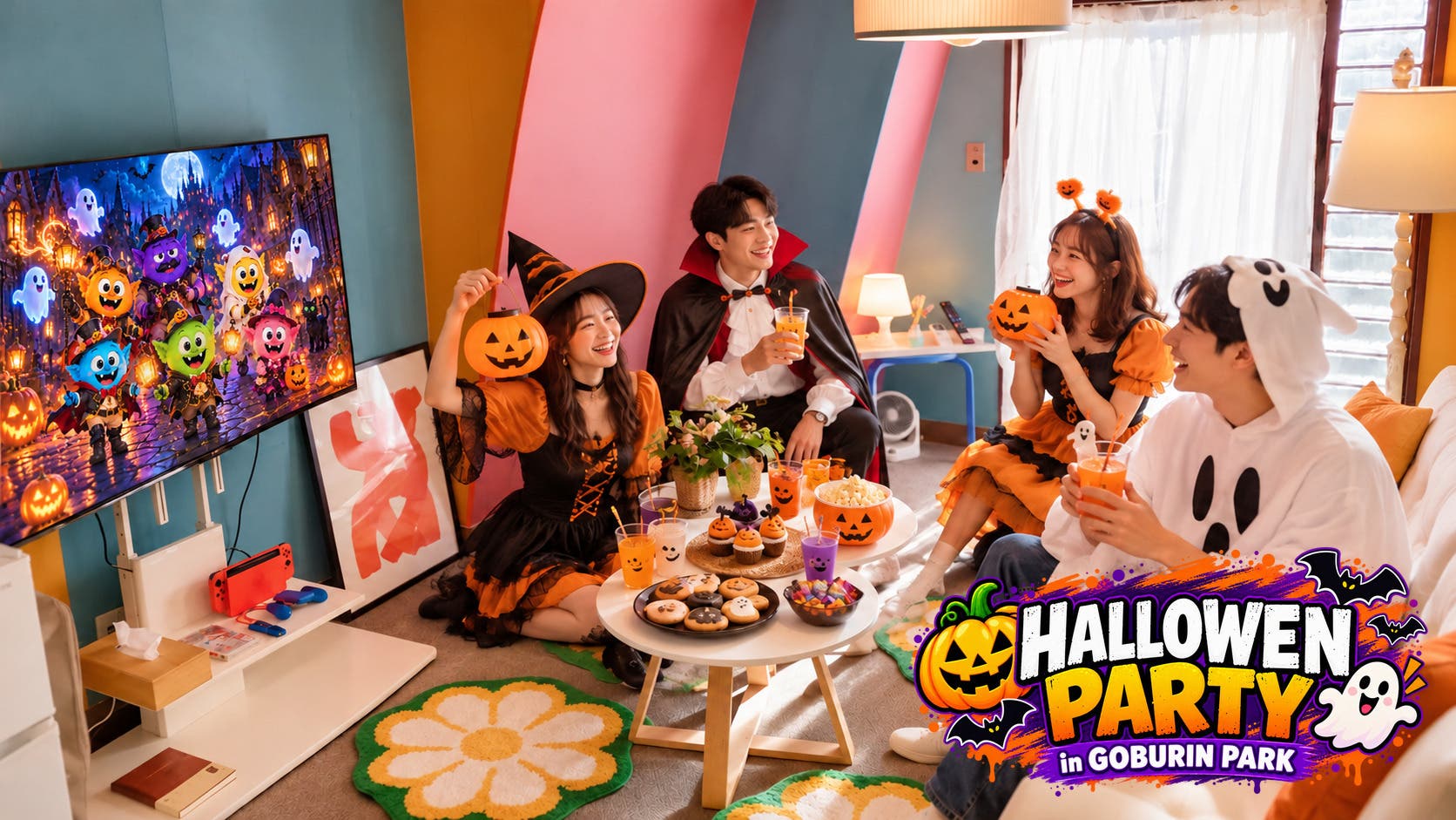 #タカシマGoburin【新宿】駅1分🥳忘年会・ハロウィン🎃🌸学割🌸誕生日🎂推し活🫶💓格安💰ケータリング🌸の写真1