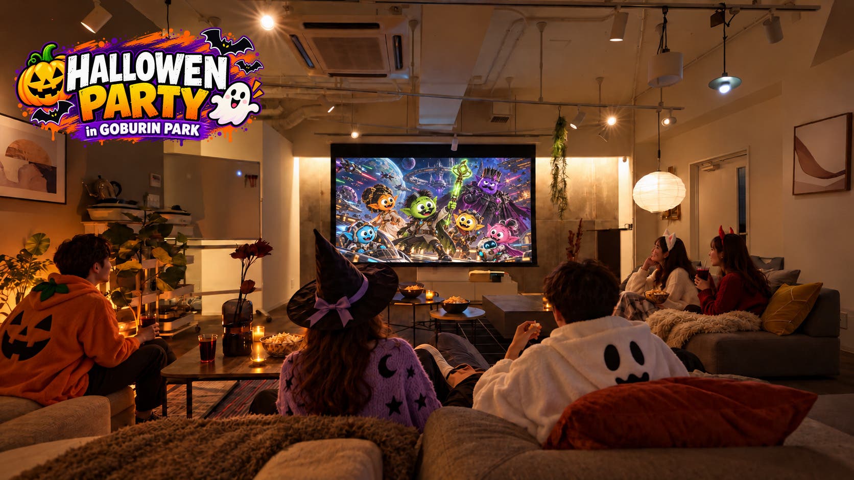 #ナンモリGoburin301【南森町/天神橋】駅1分🥳忘年会・ハロウィン🎃🌸学割🌸💓24h⏰推し活💓格安💰🌸の写真1