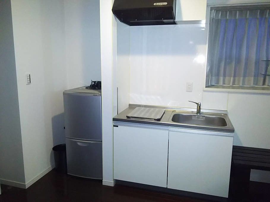 白く広い部屋ベランダ付 ミニキッチンオプション 2F 防音性あり大騒ぎ可 多予約優遇の写真7