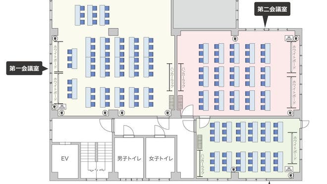 【鶴見駅徒歩1分Wi-Fi完備】鶴見駅前ホール(第三会議室) / 鶴見 会議室の写真4
