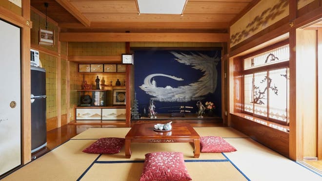 大田区の天守閣風の部屋の写真1