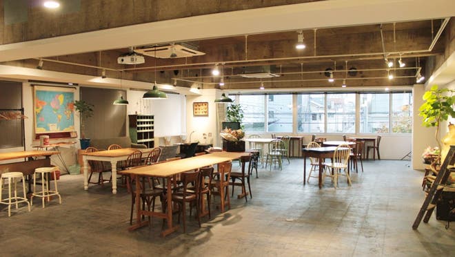 【秋葉原7分・浅草橋4分】広い120㎡/ゆったりとした空間/スタンド100名のイベントスペース/パーティー・セミナーにの写真1