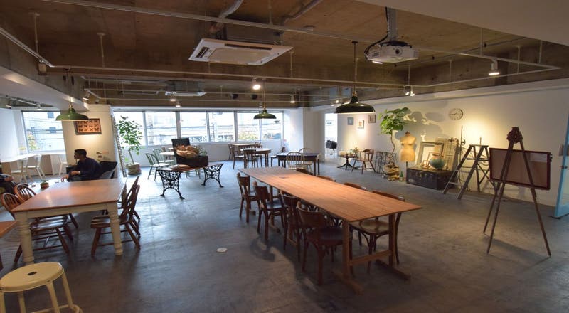 【秋葉原7分・浅草橋4分】換気OK イベントスペース+展示・控室付き