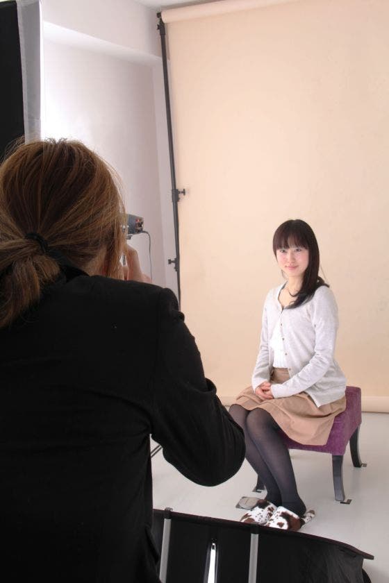 写真スタジオ、ロケのためのメイクルーム、フィッティングルームの写真8