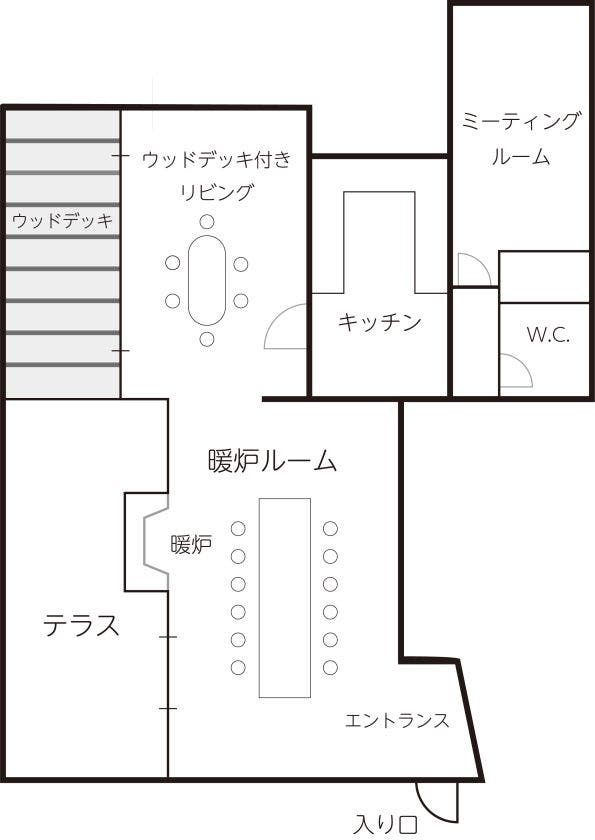 【 渋谷/代々木上原/駒場東大】メディアにも多数掲載！広々リビングと独立キッチン、控え室のあるスペース。の写真12