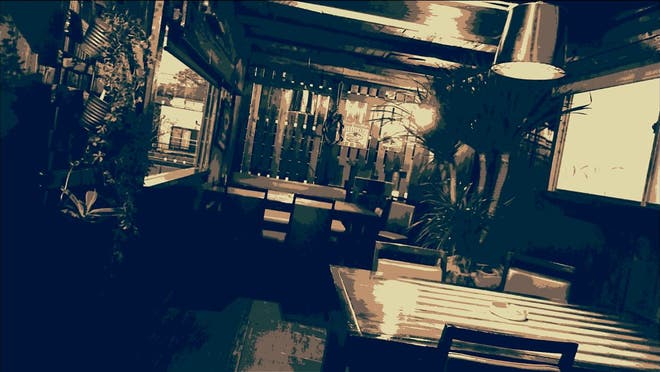 アメリカンスタイルのコ-ヒ-ショップの写真4