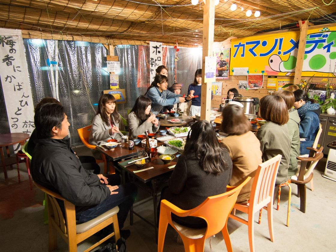 大阪市 アートな空間の中にある庭で様々な催し物に最適です。BBQ、鍋パーティー、餅つきに！の写真12