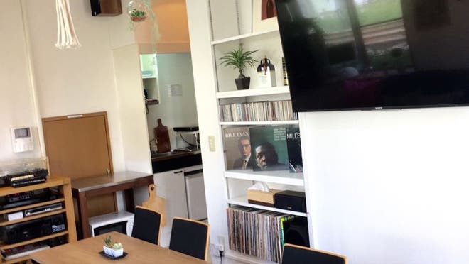 【駅0分!】今だけ基本プラン実施中!会議室・リモート利用も ☆毎回清掃・オゾン除菌!55型TV•AVシステム・キッチンの写真4