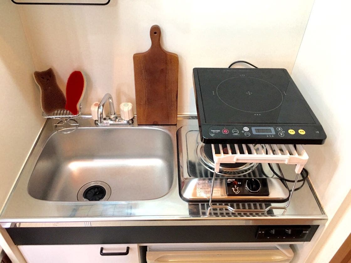 【駅0分！】今だけ基本プラン実施中!会議室･リモート利用も ☆毎回清掃・オゾン除菌!55型TV•AVシステム・キッチンの写真13