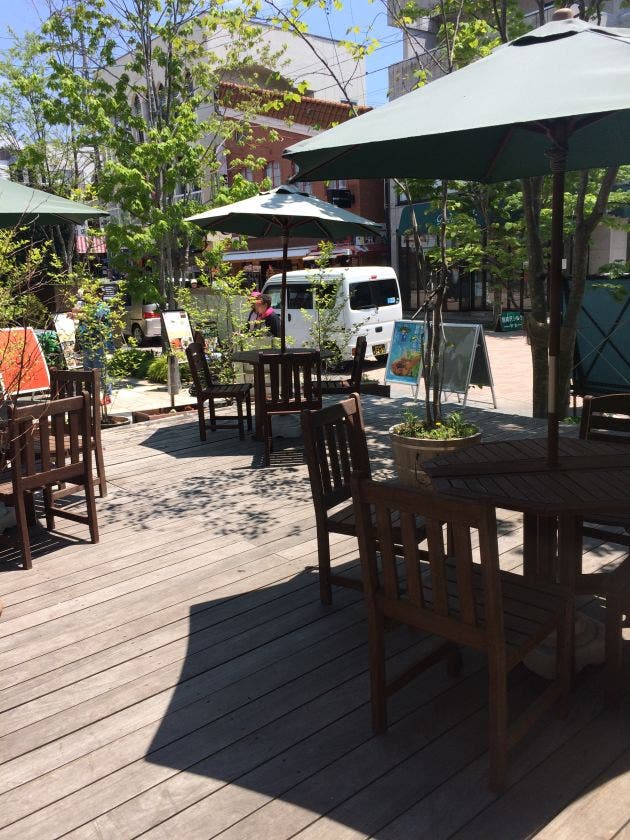 チャーチストリート軽井沢　銀座デッキの写真5