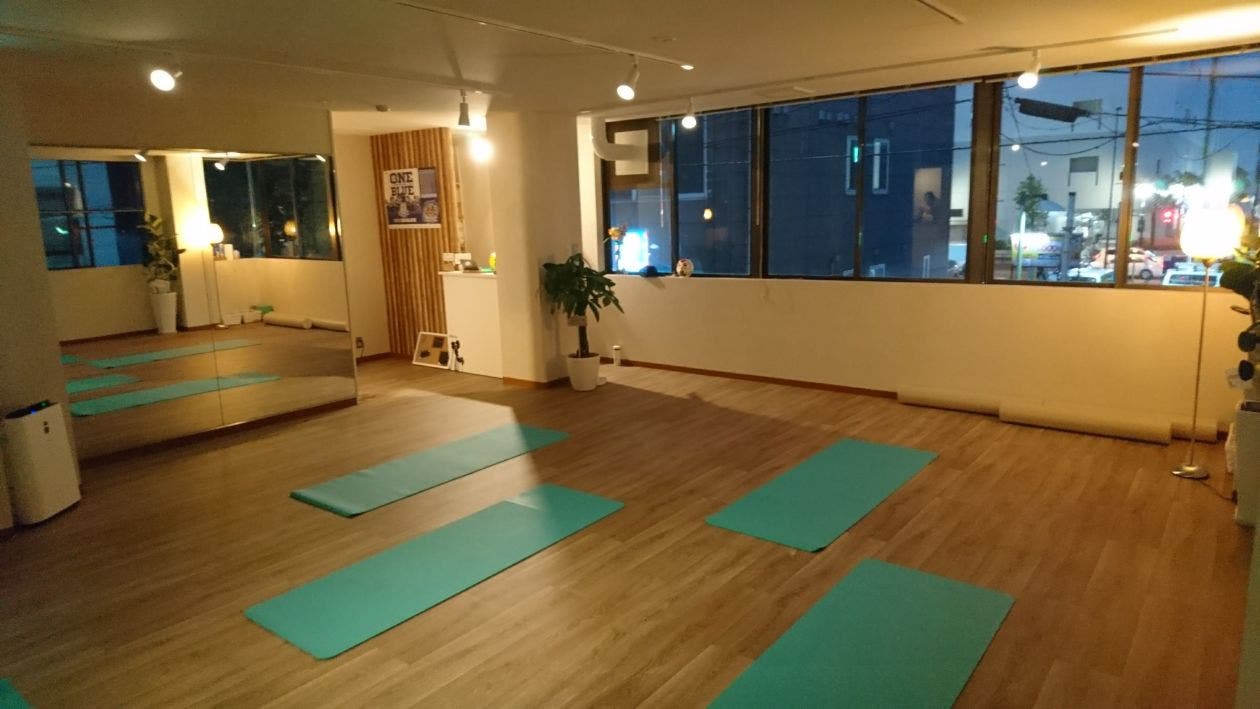 【船橋】南国風のお洒落ヨガスタジオ。ロケ撮影、パーティ、余興練習、ダンスなどに使えるスペース。シャワー有の写真2