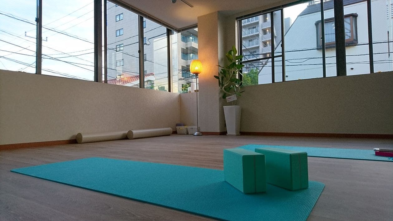 【船橋】南国風のお洒落ヨガスタジオ。ロケ撮影、パーティ、余興練習、ダンスなどに使えるスペース。シャワー有の写真3