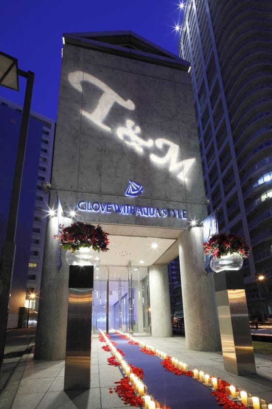 水をテーマにした豪華な結婚式場を貸し切ってイベントやパーティーなどにの写真7