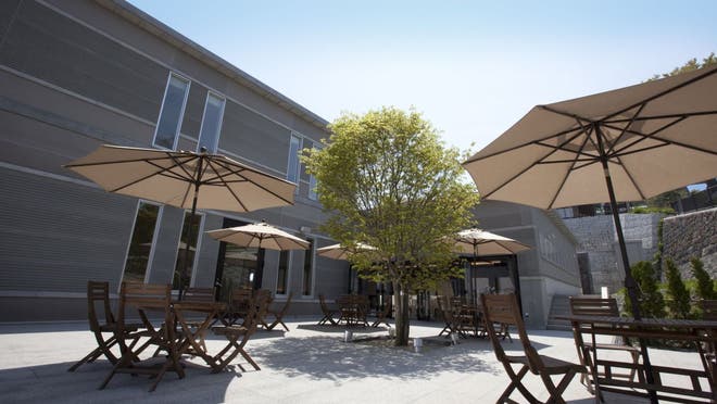 自然をイメージしたバンケットとテラスを使ってイベントや撮影などが出来るの写真3