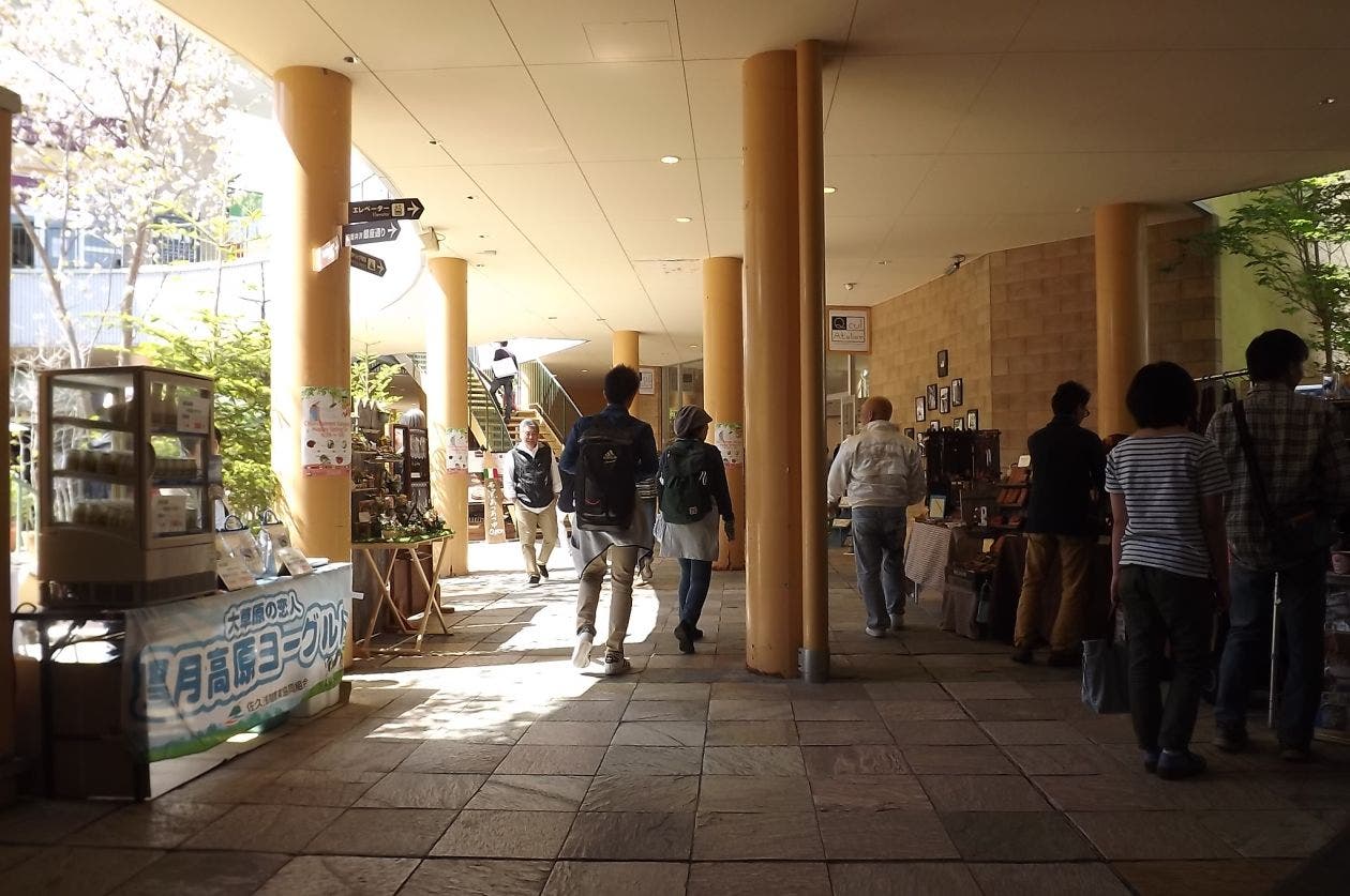 チャーチストリート軽井沢　中央広場の写真9