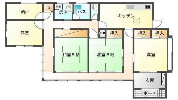 【撮影・テレワーク】襖を開けると16畳の開放的な空間。高い天井。欄間と障子の織りなす純和風スタイル。の写真15
