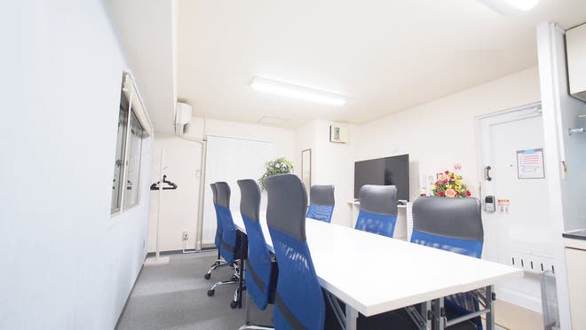 【マリーナ】新宿2分 完全個室 格安会議室 無料WiFi プロジェクタ A/Web会議・テレワークにの写真1