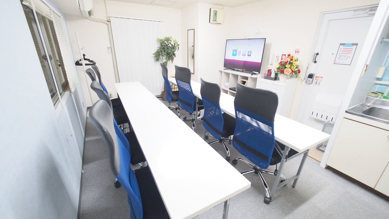 【マリーナ】新宿2分 完全個室 格安会議室 無料WiFi プロジェクタ A／Web会議・テレワークにの写真4