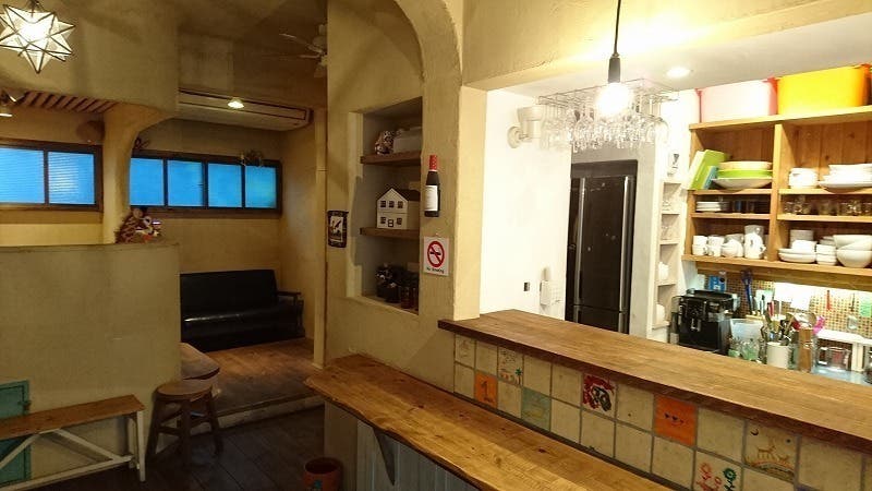 716cafe高円寺店♪可愛い内装のカフェ♪業務用ガスコンロオーブン完備！中野駅や阿佐ヶ谷駅からはバスでも行けます！の写真5