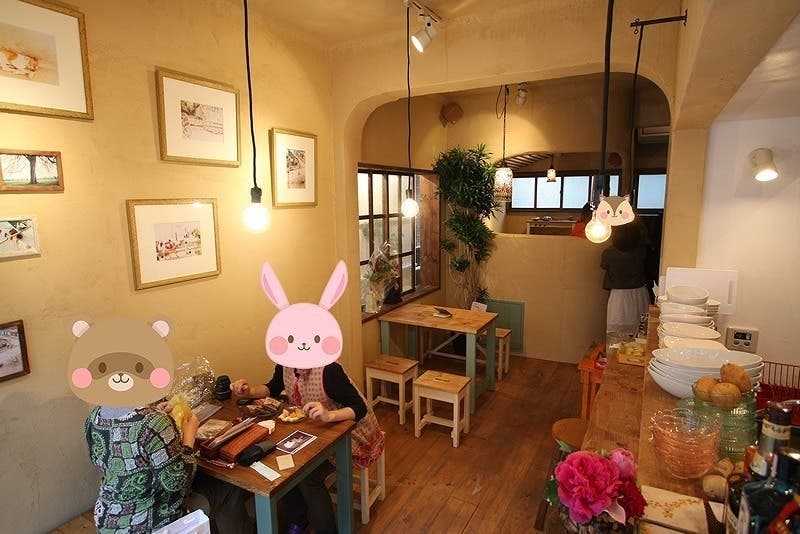 716cafe高円寺店♪可愛い内装のカフェ♪業務用ガスコンロオーブン完備！中野駅や阿佐ヶ谷駅からはバスでも行けます！の写真16