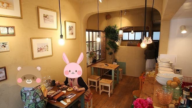 716cafe高円寺店♪可愛い内装のカフェ♪業務用ガスコンロオーブン完備!中野駅や阿佐ヶ谷駅からはバスでも行けます!の写真16