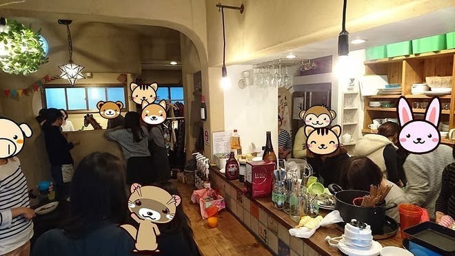 716cafe高円寺店♪可愛い内装のカフェ♪業務用ガスコンロオーブン完備!中野駅や阿佐ヶ谷駅からはバスでも行けます!の写真27