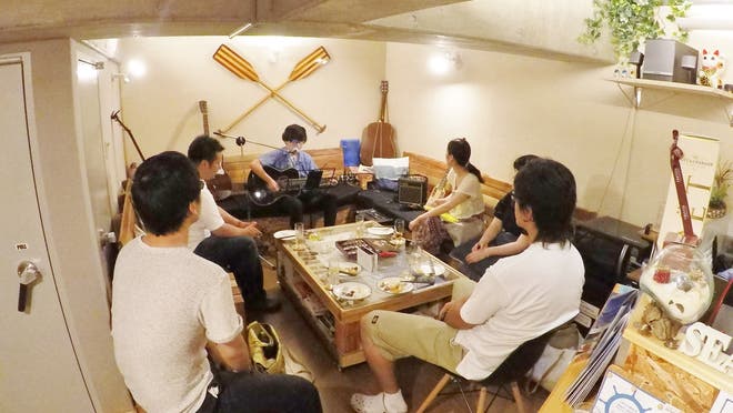 【片瀬江ノ島駅1分/海まで3分】秘密基地のような防音仕様の地下室✨|パーティー🎉・音楽演奏🎤・撮影📷の写真11