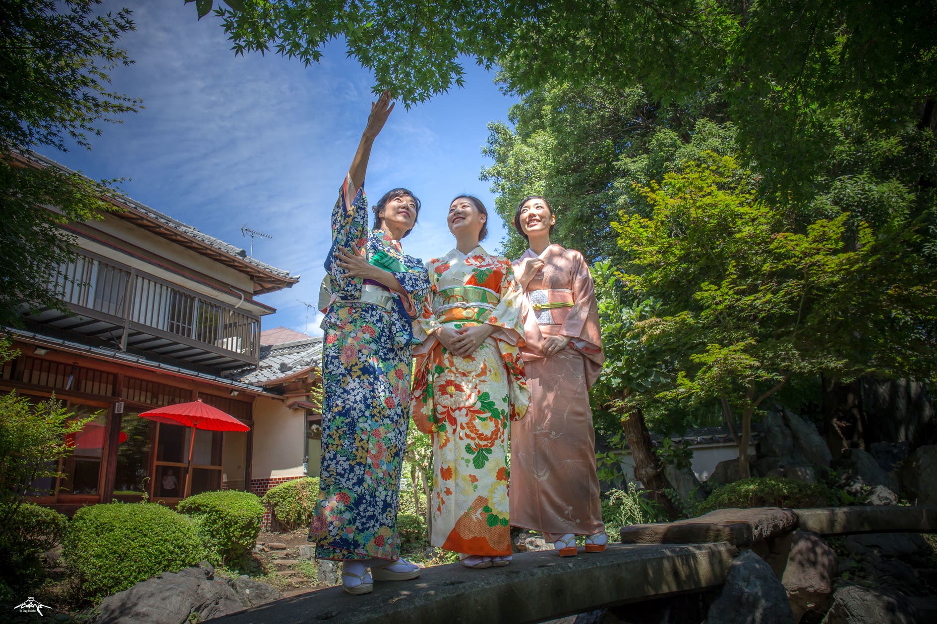 ※ロケハン予約専用【七五三、コスプレ、古民家、マンション】飯田屋【都心から20分、竹林を抜けると別世界。四季折々の花々がお迎えの写真15