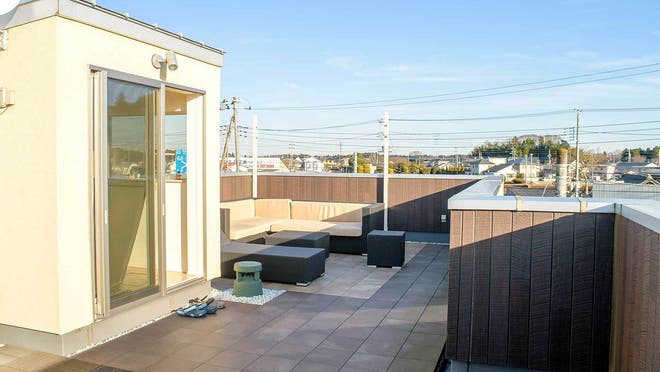 屋上で露天風呂やバーカウンターなどパーティーや撮影に!茨城県水戸市の写真3