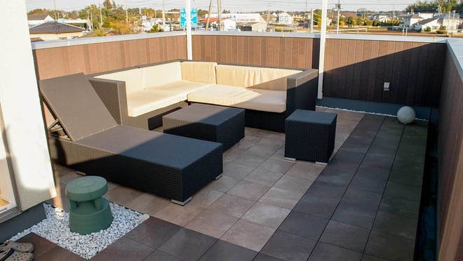 屋上で露天風呂やバーカウンターなどパーティーや撮影に!茨城県水戸市の写真4