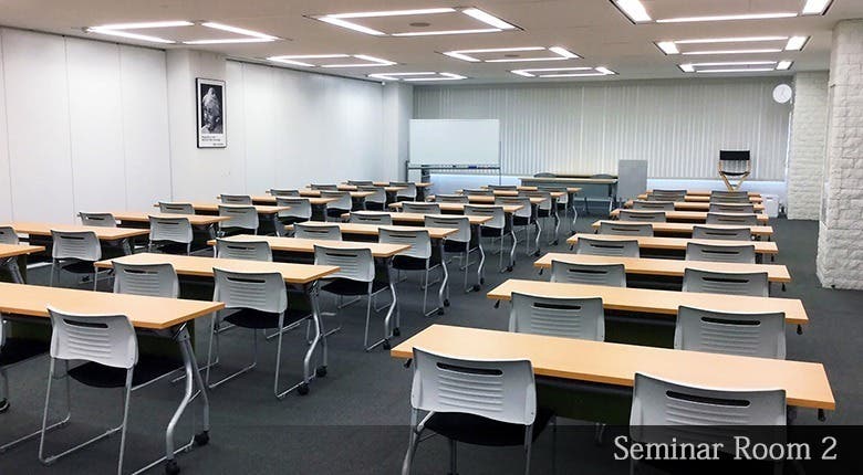 【神田カンファレンス・ルーム】セミナールーム２、神田で安価／166㎡(20-60名)／懇親会やミーティングの写真1