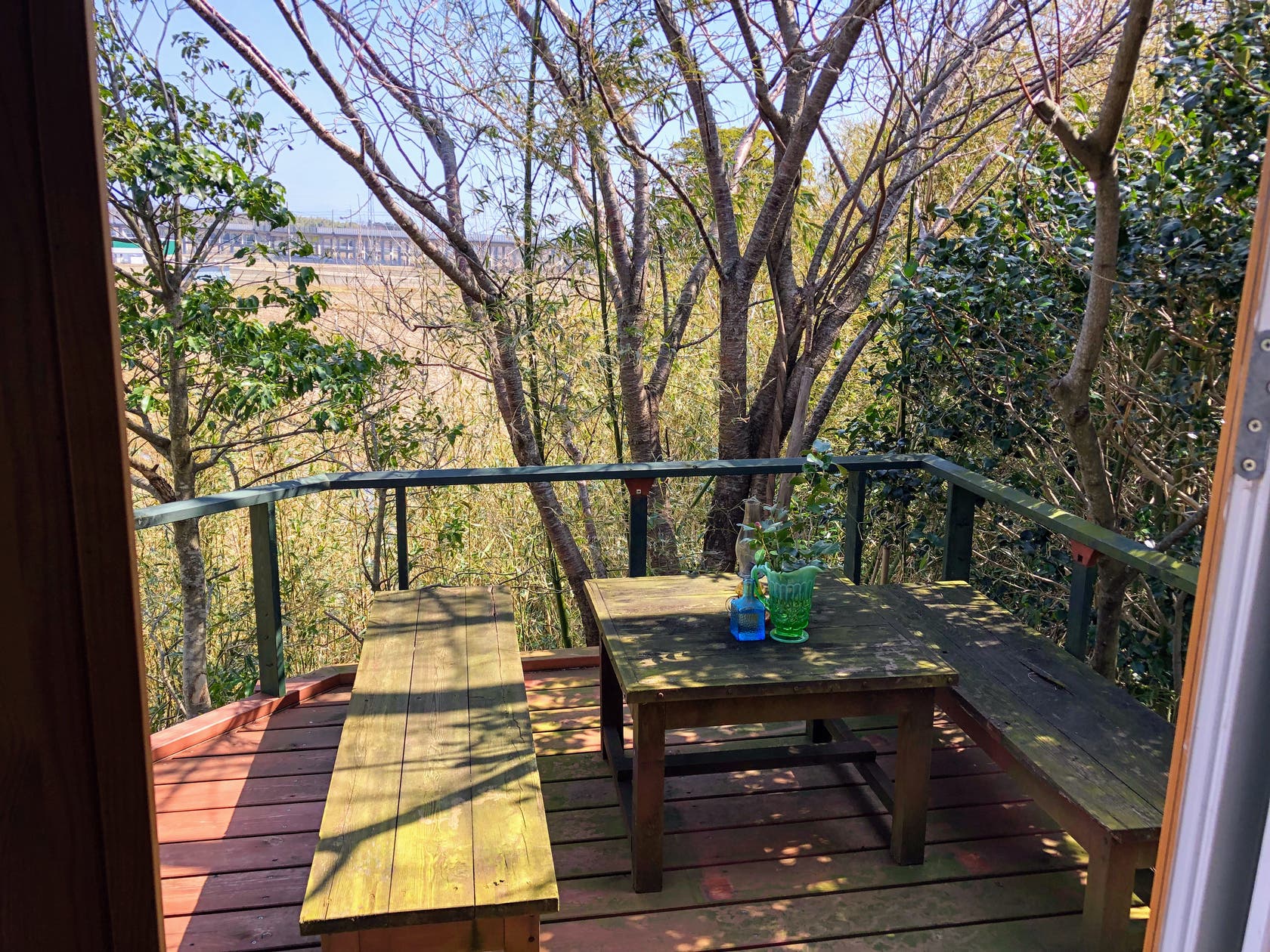 近江舞子、大阪、京都からアクセス抜群！琵琶湖まで徒歩5分、比良山が一望できる森のコテージまるまる貸切の写真11