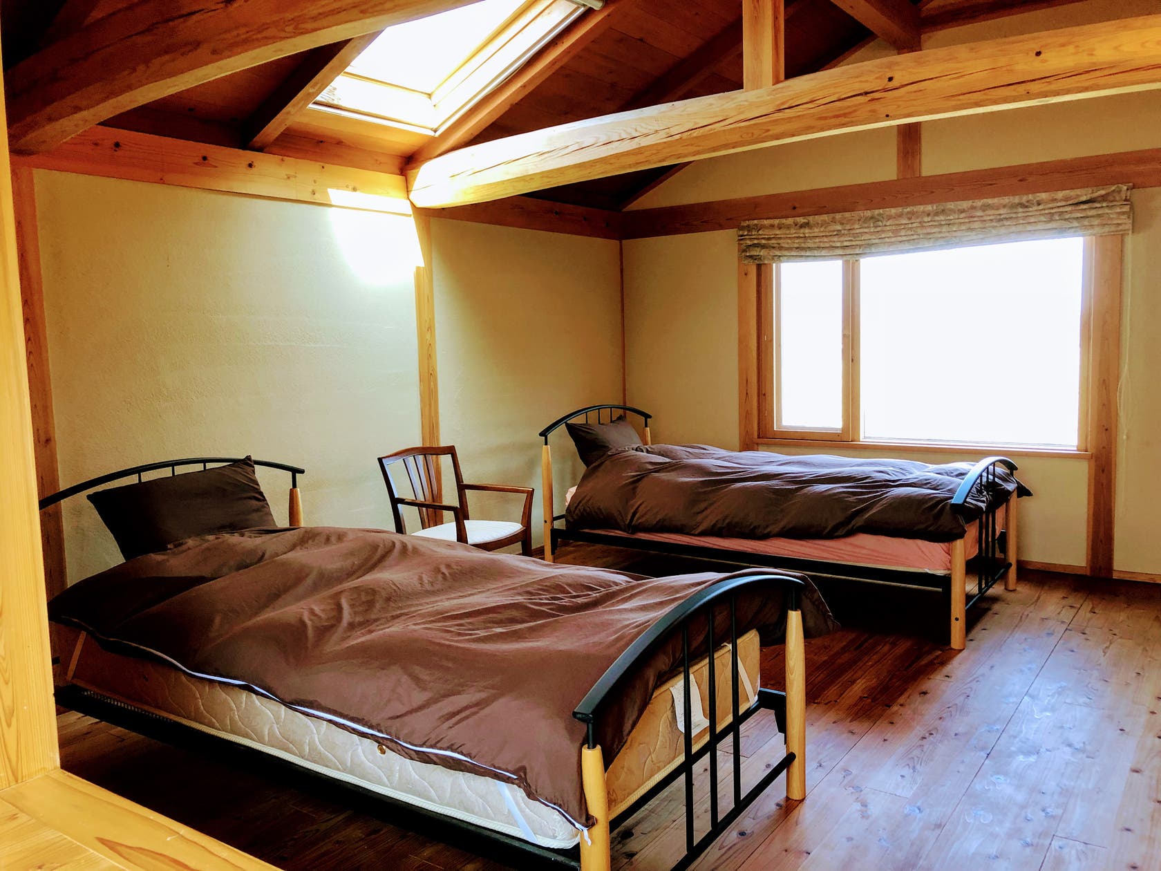 近江舞子、大阪、京都からアクセス抜群！琵琶湖まで徒歩5分、比良山が一望できる森のコテージまるまる貸切の写真13