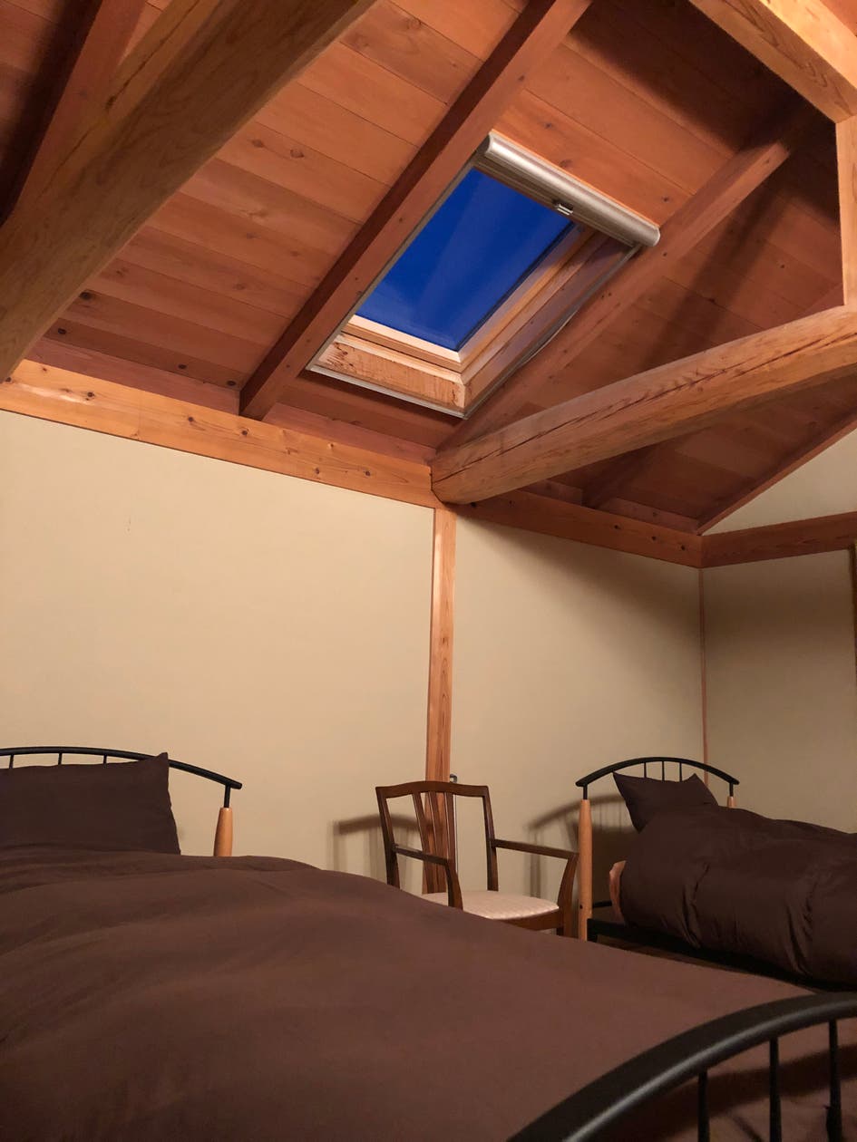 近江舞子、大阪、京都からアクセス抜群！琵琶湖まで徒歩5分、比良山が一望できる森のコテージまるまる貸切の写真22