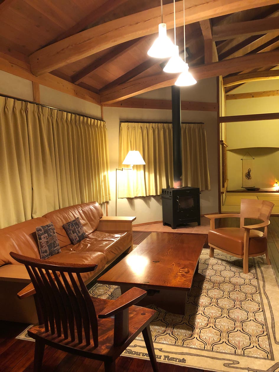 近江舞子、大阪、京都からアクセス抜群！琵琶湖まで徒歩5分、比良山が一望できる森のコテージまるまる貸切の写真25