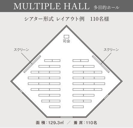 【銀座】多目的ホール（GINZA SIX最上階）高級感あふれる会場は、ブランドの発表会やイベント利用にも。の写真5