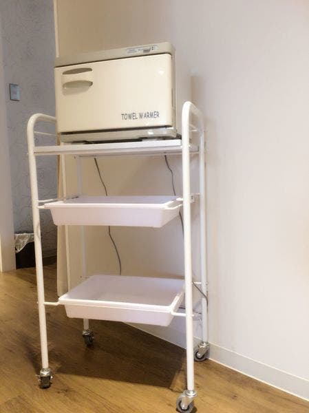 受付が常駐しているので安心してご利用いただけるエステルームです。の写真2