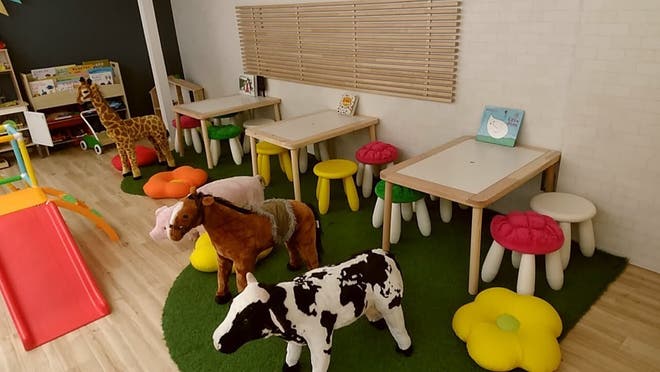 子供が大興奮出来るインスタ映え間違いなしのイベントスペース&カフェの写真1