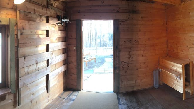 【戸隠 信濃町】ミニログハウスのレンタルスペース/個展・ワークショップ・販売の写真3