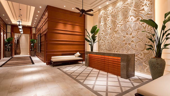 【みなとみらい】シャングリラルーム 緑と海が広がる幻想的な空間の写真5